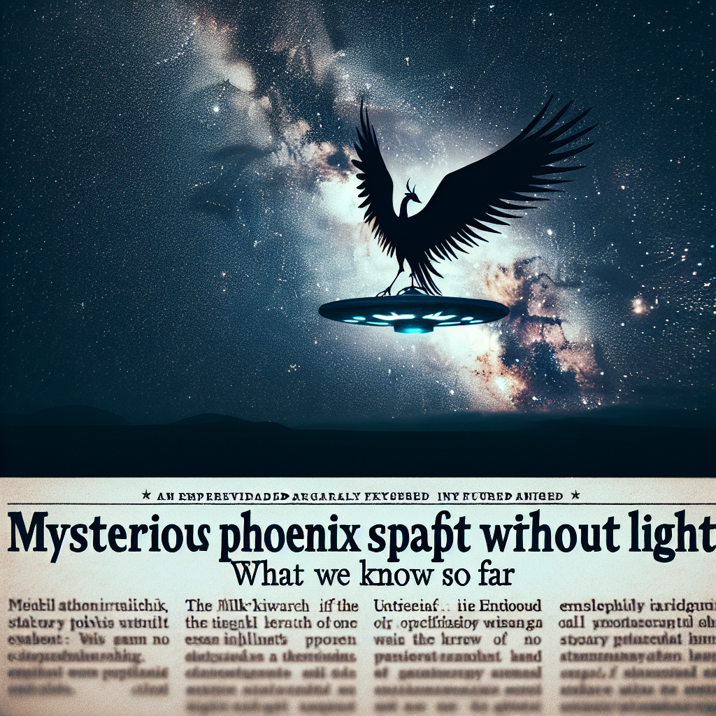 Mysterious Phoenix Craft Spotted Without Lights: What We Know So Far ...