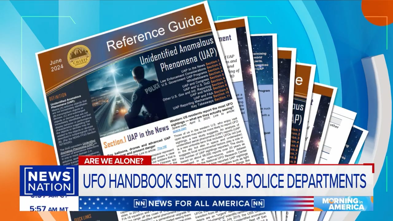 U.S. Police Chiefs Release Comprehensive UFO Handbook for Nationwide ...