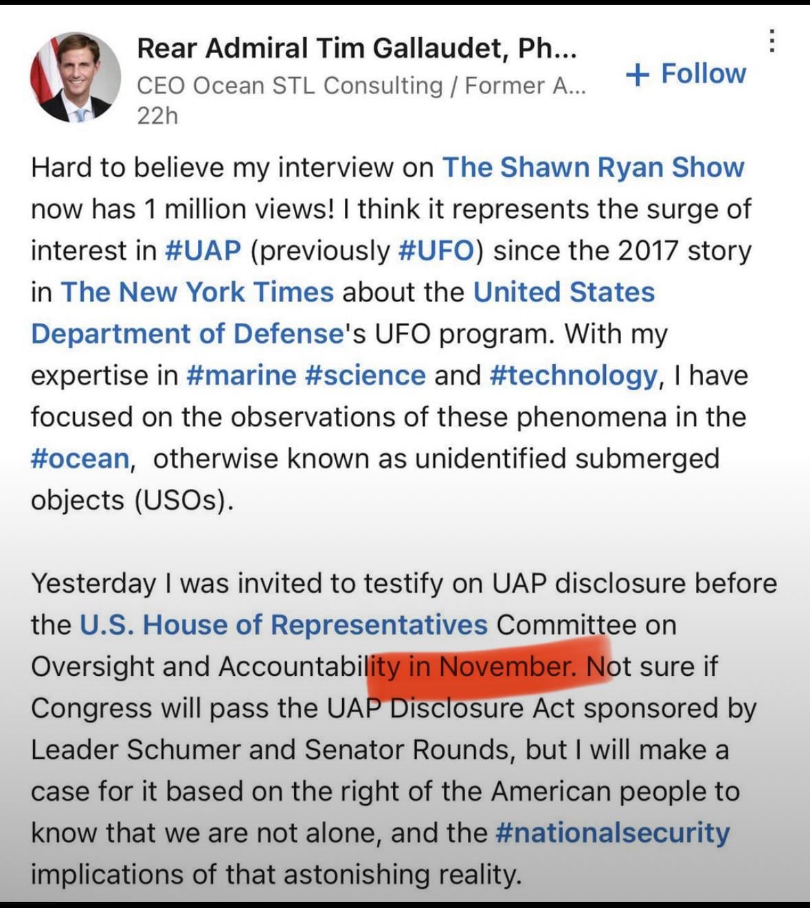 Are Multiple Hearings Confirmed? Here’s What We Know. - UAP-UFO Notice