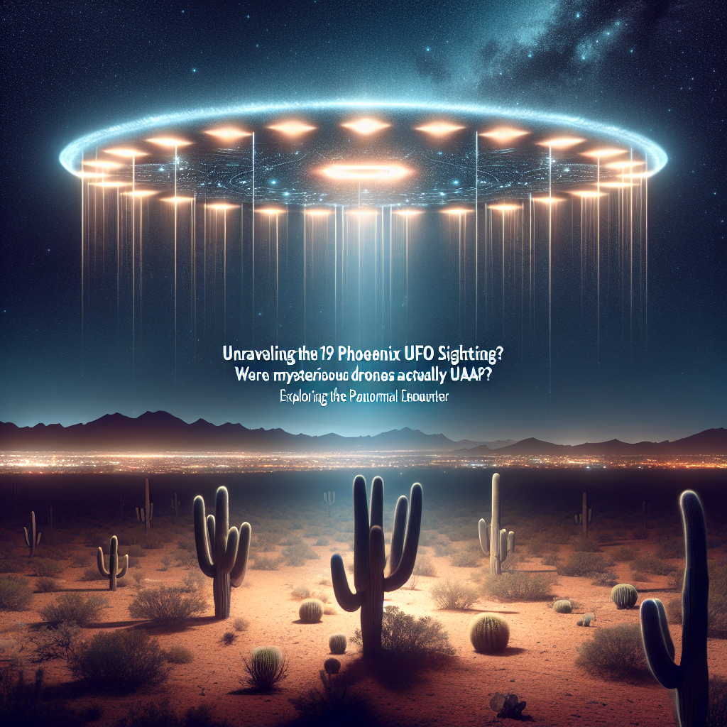 Unraveling the 1997 Phoenix UFO Sighting: Were Mysterious Drones ...